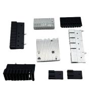 China Sheet Metal Fabrication Custom Aluminum Profile Heatsink CNC Machining Aluminum Extrusion Radiator for sale