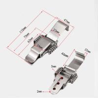 China Custom Acceptable 304 Stainless Steel Flexible & Damping Toggle Latch With Self-hook For Medical Equipment & Vehicles for sale