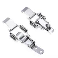 China Custom Acceptable 304 Stainless Steel Flexible & Damping Toggle Latch With Self-hook For Medical Equipment & Vehicles for sale