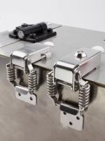 China Custom Acceptable 304 Stainless Steel Flexible & Damping Toggle Latch With Self-hook For Medical Equipment & Vehicles for sale