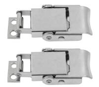 China Stainless Steel 304 Spring Loaded Draw Latch Toggle Hasp Clamp Latch Lock Cylinders For Boxes And Cabinets for sale
