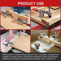 China Heavy Duty A4001 Adjustable Stainless Steel Toggle Latch Type Quick Release Toggle Clamp Latch for sale
