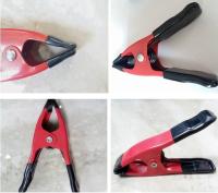 China Heavy Duty 6 Inch A Type Carbon Steel Galvanized Metal Spring Clamp For Woodworking for sale