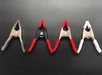 China Heavy Duty 2 4 6 9 Inch Metal Spring Clamp Clips With PVC Handles For Woodworking for sale