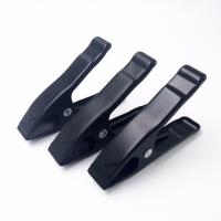 China Metal Spring Clamp With Rubber Tips For Woodworking Spring Metal Hand Clamp Tent Clamp for sale
