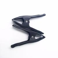 China Metal Spring Clamp With Rubber Tips For Woodworking Spring Metal Hand Clamp Tent Clamp for sale
