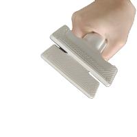 China Wholesale Metal Vigorously Clip Background Cloth Clip With Rubber Anti-slip Sleeve for sale