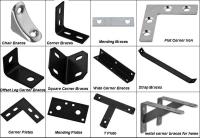 China Custom Single-Sided L Shape Angle Corner Bracket Galvanized Metal Steel For Wood Construction Wall Bracket for sale