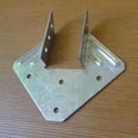 China Multi Shaped Steel Wood Timber Connectors Bracket Joist Hangers Metal Accessories Timber Connectors for sale