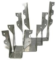China Multi-Shaped Galvanized Steel Wood Timber Connectors Joist Hangers and Bracket Metal Accessories Stamped Processed for sale