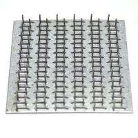 China Wood Wooden House Truss Nail Plate 1*3 Inch 25*75 Mm Knuckle Nail Plate for sale