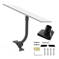 China Starlink Gen 3 V3 Pole Mount Kit with Metal Pipe Adapter for Roof and RV Installation for sale