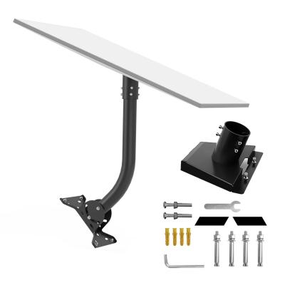 China Starlink Gen 3 V3 Pole Mount Kit with Metal Pipe Adapter for Roof and RV Installation for sale