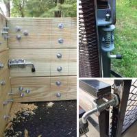 China Heavy Duty Stainless Steel Galvanized Steel Spring Latch for sale