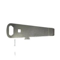 China Custom Stainless Iron Sublimation Blank Metal Flat Beer Bottle Opener for sale