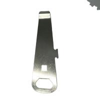 China Custom Stainless Iron Sublimation Blank Metal Flat Beer Bottle Opener for sale