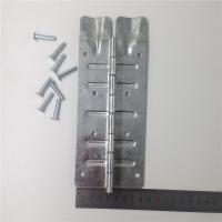 China Galvanized Carbon Steel Pallet Collar Hinge with Rivets Tools for Attaching Wooden Boxes for sale