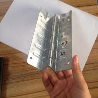 China Galvanized Carbon Steel Pallet Collar Hinge with Rivets Tools for Attaching Wooden Boxes for sale