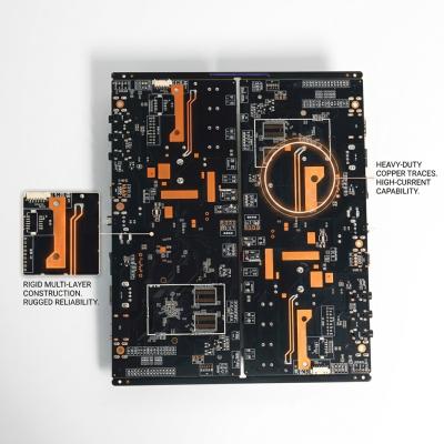 China Factory Supplier Industrial Control PCB PCBA 1-32 Layers OEM Service FR4 Aluminum Ceramic Battery Control HTF03-5736 HTF for sale