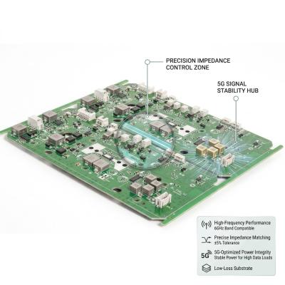 China 5G Base Station Antenna Custom Printed Circuit Board Lead Free HASL Printed Circuit Assembly for sale