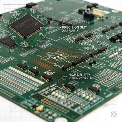 China One Stop Turnkey PCB Manufacturing And Assembly Precise Mounting PCBA Assembly Services ENIG Finish for sale