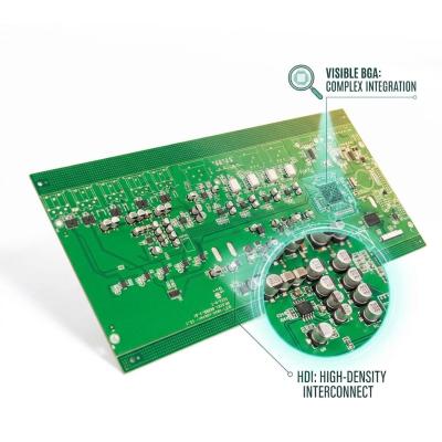 China High Precision HDI PCBA ENIG BGA PCB Assembly Full Testing for sale