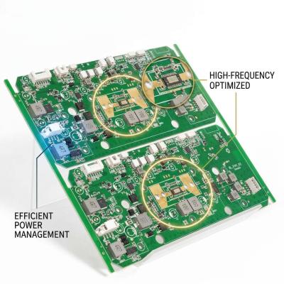 China Switch Telecom PCB Printed Circuit Board Assembly ENIG SMD Circuit Board High TG for sale