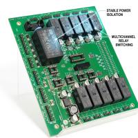 China Antenna Systems RF Microwave Surface Mount Prototype Board ENIG PCB Circuit Board Assembly for sale