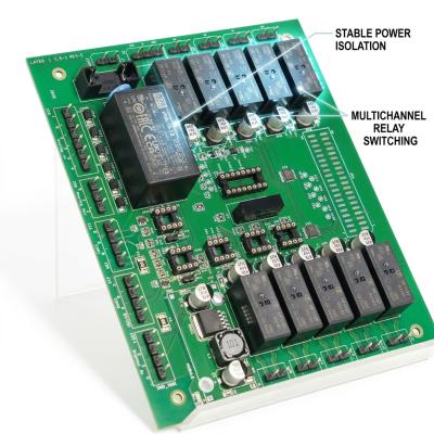 China Antenna Systems RF Microwave Surface Mount Prototype Board ENIG PCB Circuit Board Assembly for sale