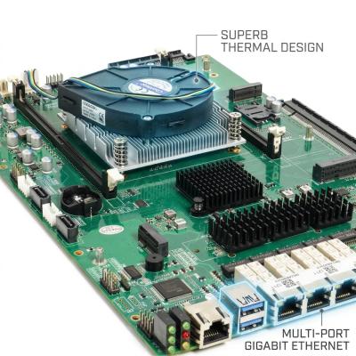 China Via Back Drill Telecom PCB Assembly Stable Signal Circuit Board Electrical for sale