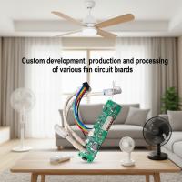 China 12+ Years Factory Turnkey PCBA Manufacturing Assembly Services Need Gerber BOM SMT Assembly Electric Fan Ceiling Circuit Board for sale