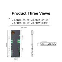 China PB2A16S20P JKBMS 16S 200A Battery Management System for Lithium Ion 48V Parallel Support RS485 CAN BT JK Inverter BMS PCBA for sale