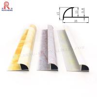 China Home Interior Aluminum Floor Transition Strips Marble Powder Coating for sale