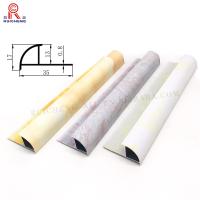 China Home Interior Aluminum Floor Transition Strips Marble Powder Coating for sale