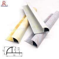 China Home Interior Aluminum Floor Transition Strips Marble Powder Coating for sale