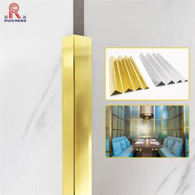 China Mill Finish Aluminium Edge Trim Punching Ceramic L Corners Tile Trim Strips for sale