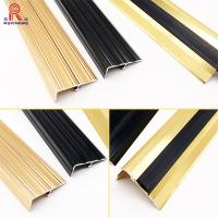China Stair Part Aluminium Stair Nosing For Laminate Flooring Polished / Mill Finish for sale