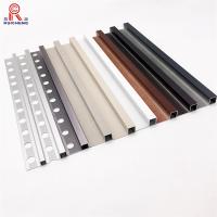 China Polished Ceramic Border Aluminium Square Edge Tile Trim Ceramic Tile Edge Decoration for sale