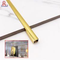 China Decorative Ceramic Aluminium Tile Trim Profiles U Shape Tile Corner Trim Strip for sale
