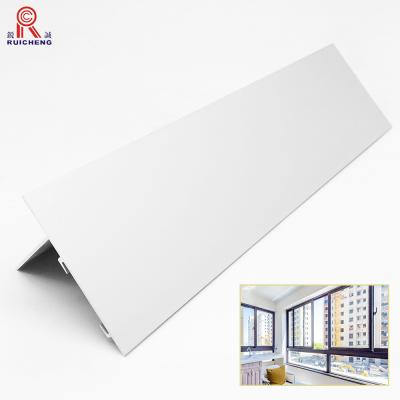China Balcony Aluminum Tile Trim Edging Profile Indoor Construction With Drip for sale