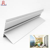 China Metal Silver Aluminum Tile Trim Anodized Balcony Corner Protection Edge for sale
