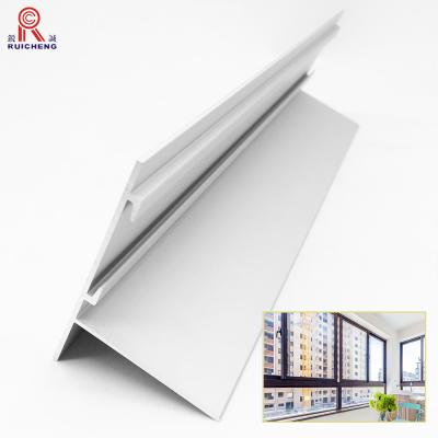 China Metal Silver Aluminum Tile Trim Anodized Balcony Corner Protection Edge for sale
