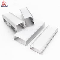 China Professional Anodizing Aluminium LED Strip Light Channel Profile Rectangular 0.3mm - 3mm for sale