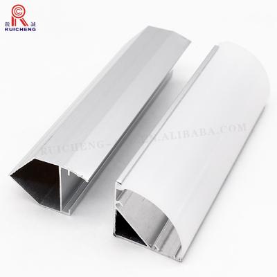 China Wall Corner Aluminium LED Strip Light Profile 6061 T3 - T8 Never Fade for sale