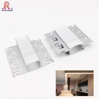 China Surface Mounted LED Aluminium Profile 2m Square Aluminium Housing For LED Strip Lights for sale