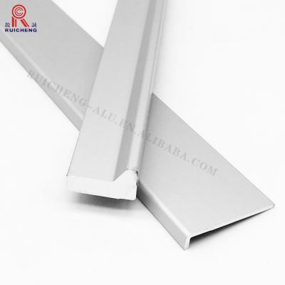 China Customized Aluminium Handle Profile Construction Wardrobe Aluminium Handle Extrusion for sale