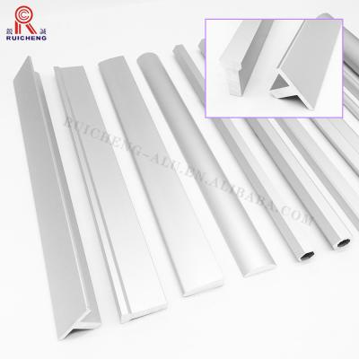 China Hidden G Shape Type Aluminum Handle Profile Powder Coated For Kitchen Cabinet for sale