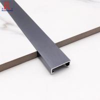 China Protective Edge Listello U Shape Tile Trim Metal Aluminum Profile for sale