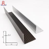 China 3 - 6m L Shape Aluminum Profile Wall Protector Corner Standard for sale