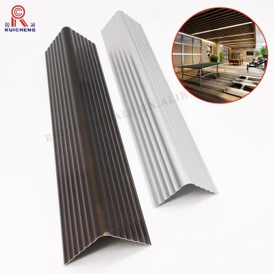 China Home Decoration Aluminium Angle Profile Aluminum Corner Guards For Ceramic Wall for sale